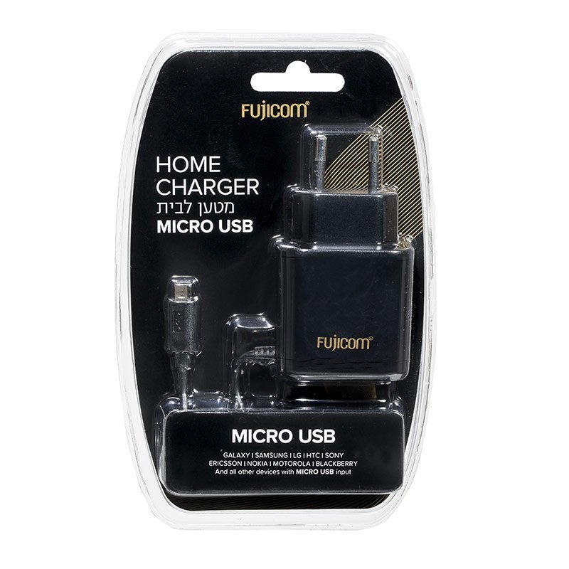 מטען לבית למכשירי Micro USB - פוג'יקום ישראל | מוצרי חשמל | מכשירי חשמל